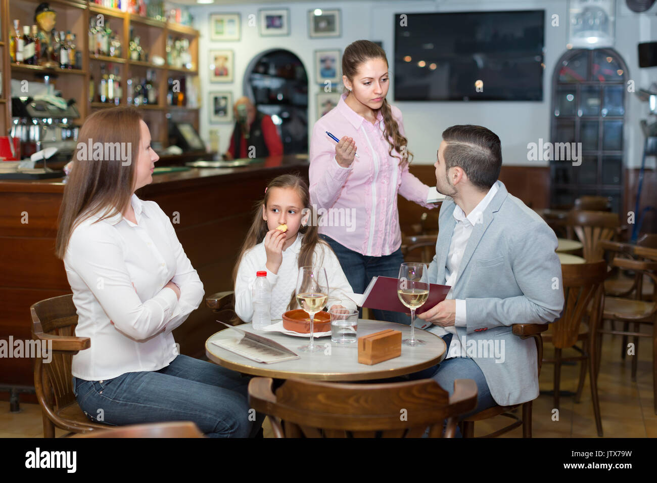 Waitress tired hi-res stock photography and images - Alamy