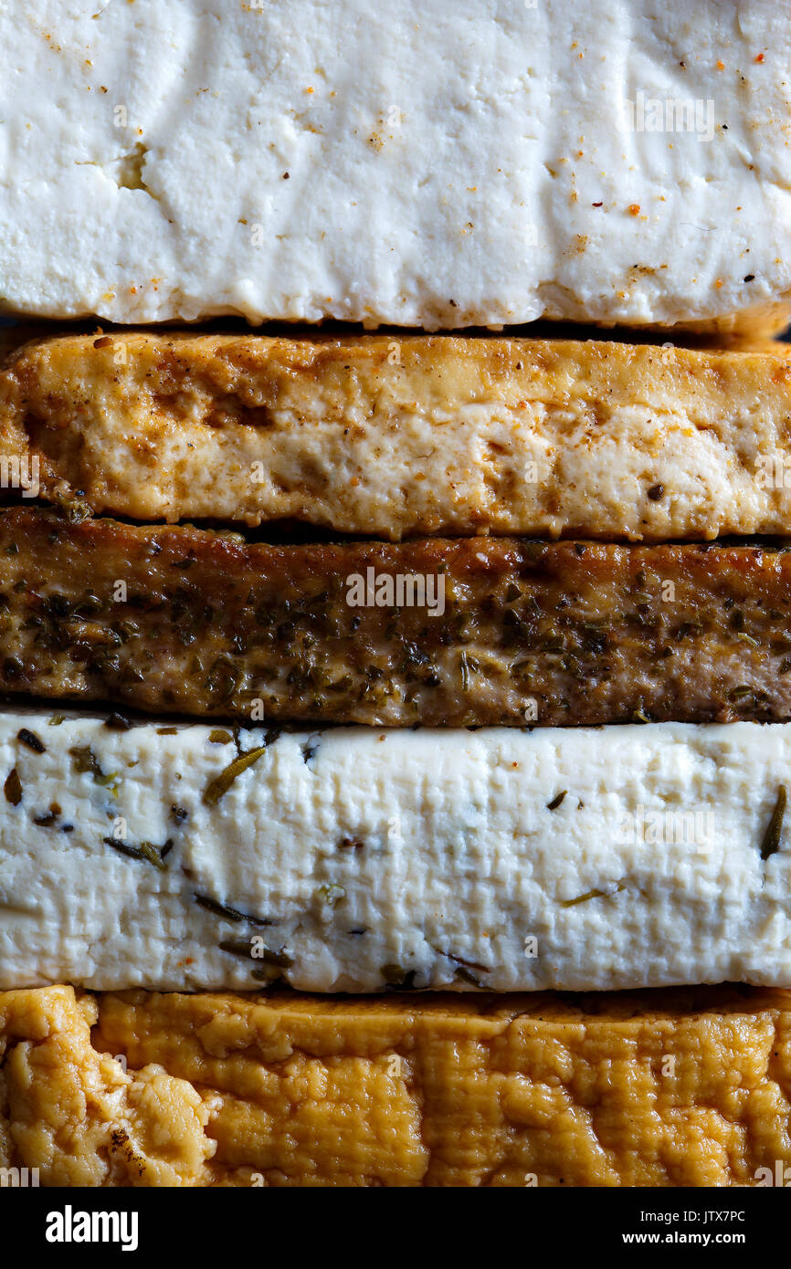 Tofu blocks hi-res stock photography and images - Alamy