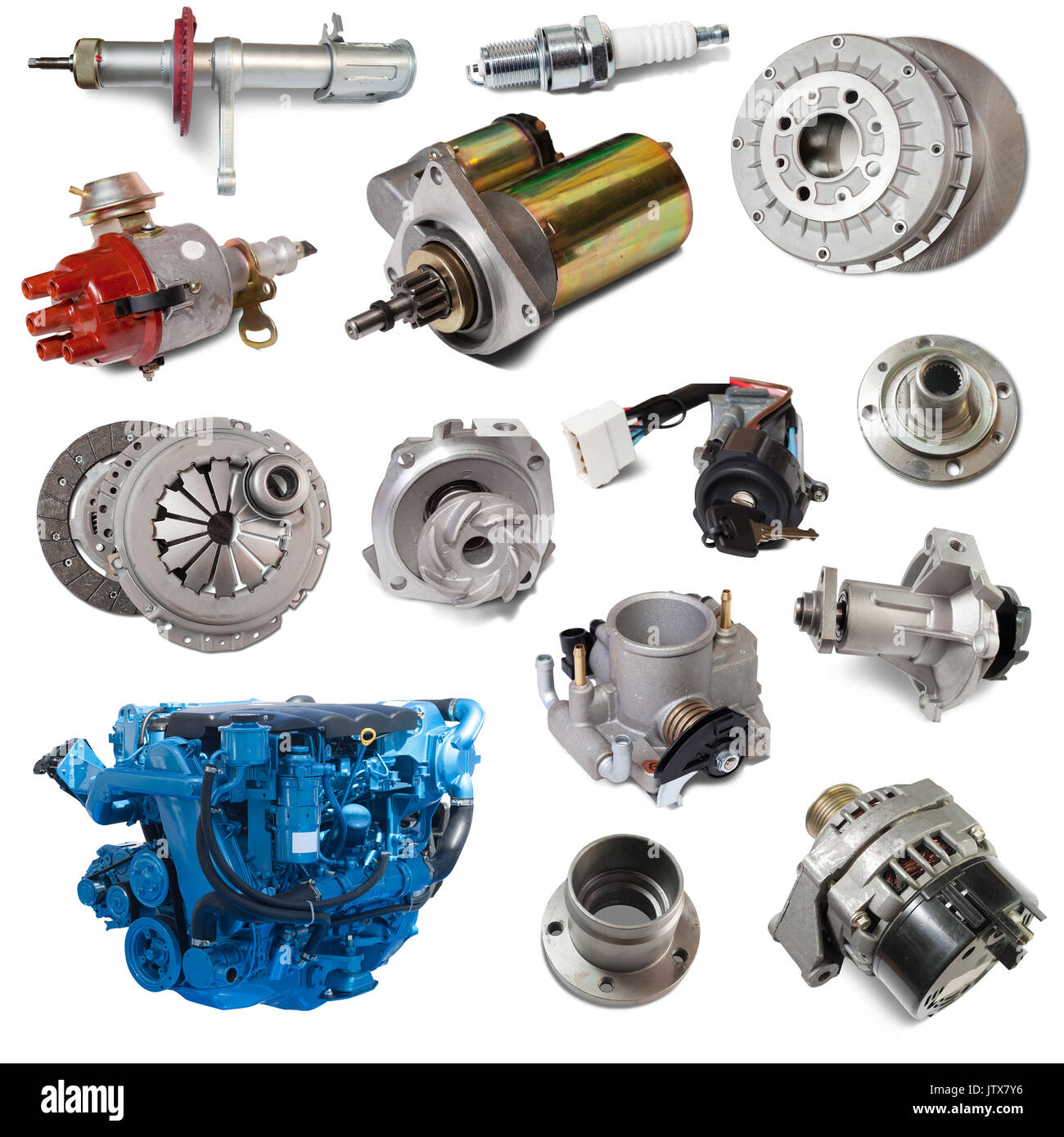 Car parts cut out hi-res stock photography and images - Alamy