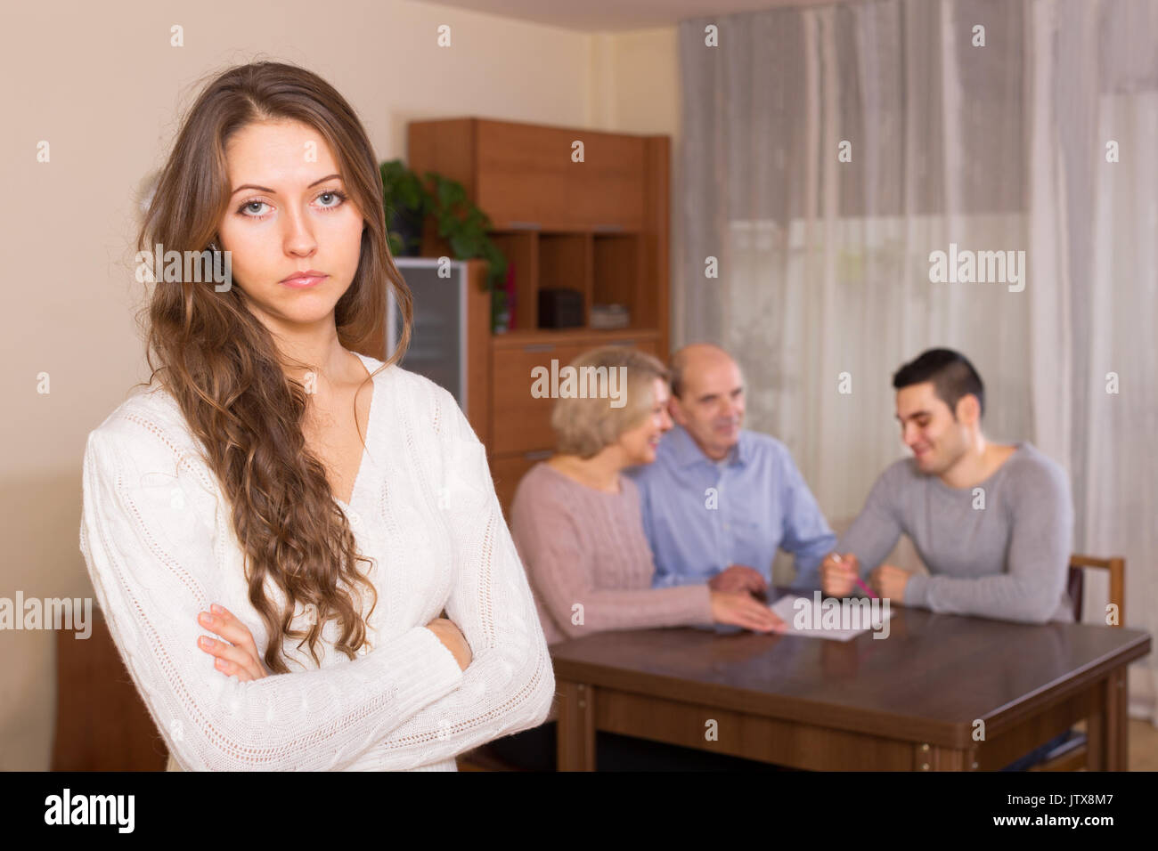 Look after family hi-res stock photography and images - Alamy