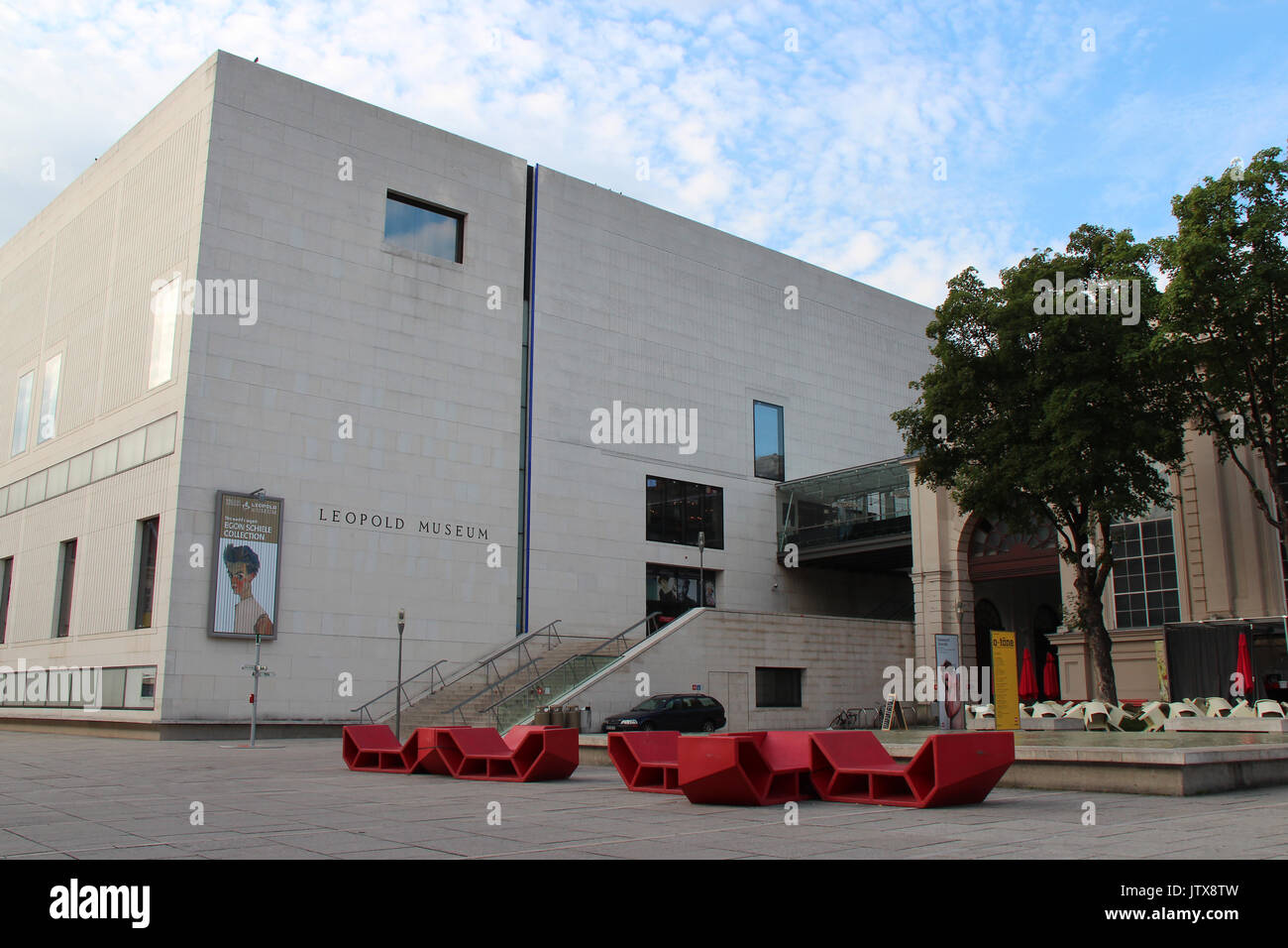 Leopold museum in Vienna (Austria Stock Photo - Alamy