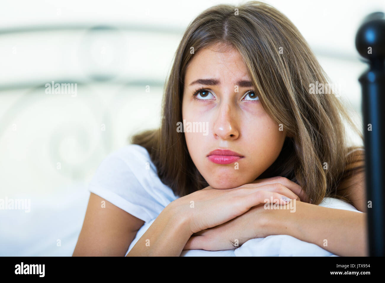 Downcast look hi-res stock photography and images - Alamy