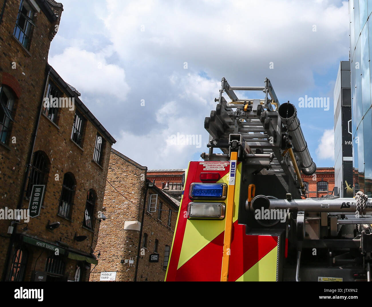 The investigation into the fire at Camden Market fire begins. The fire ...