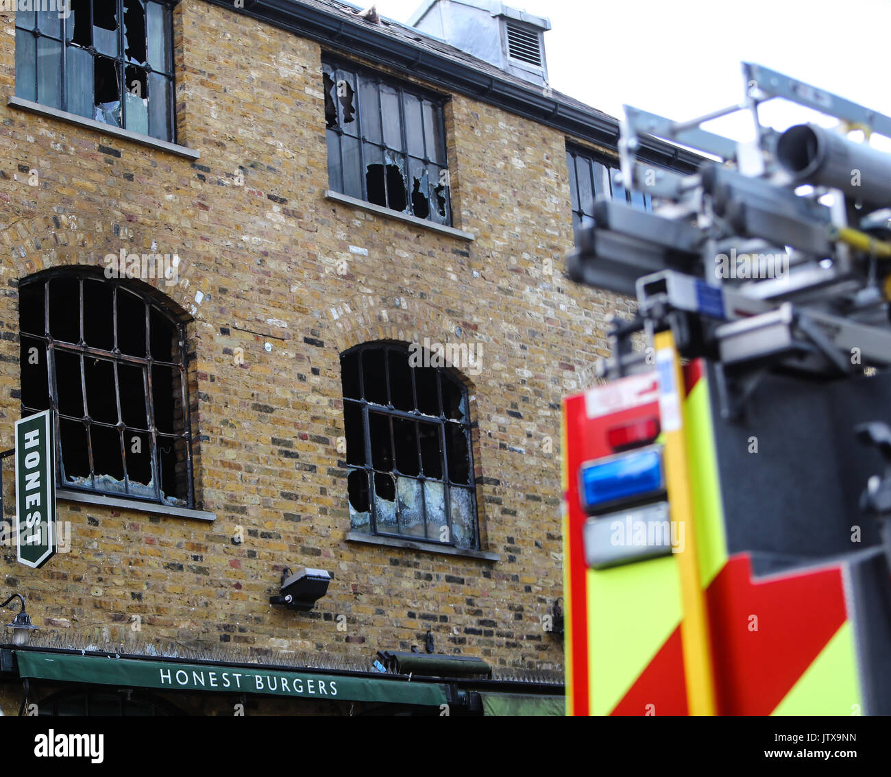 The investigation into the fire at Camden Market fire begins. The fire ...