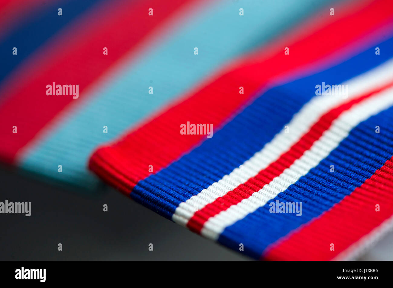 War Medal Ribbons Stock Photo - Alamy