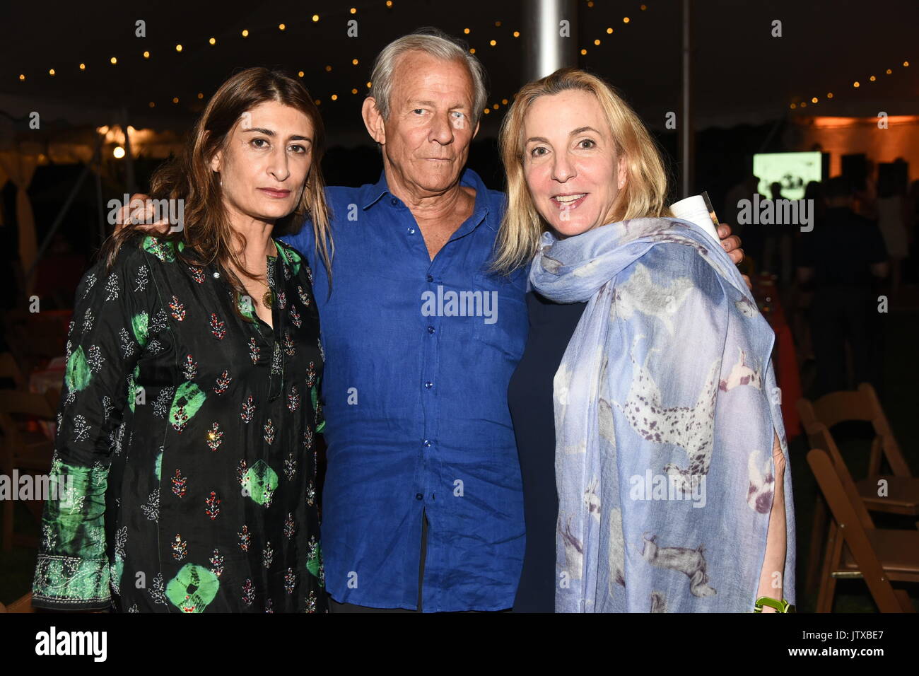 SOFO Benefit at the Hamptons Featuring: Nejma Beard, Peter Beard, Susan ...