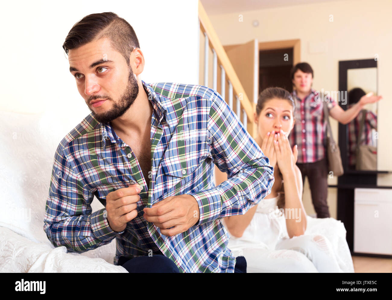 Married men cheating hi-res stock photography and images - Alamy