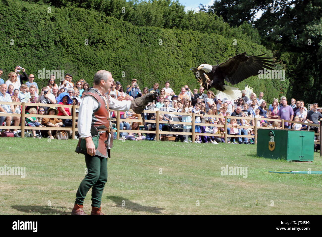 Eagle warwick castle hi-res stock photography and images - Alamy