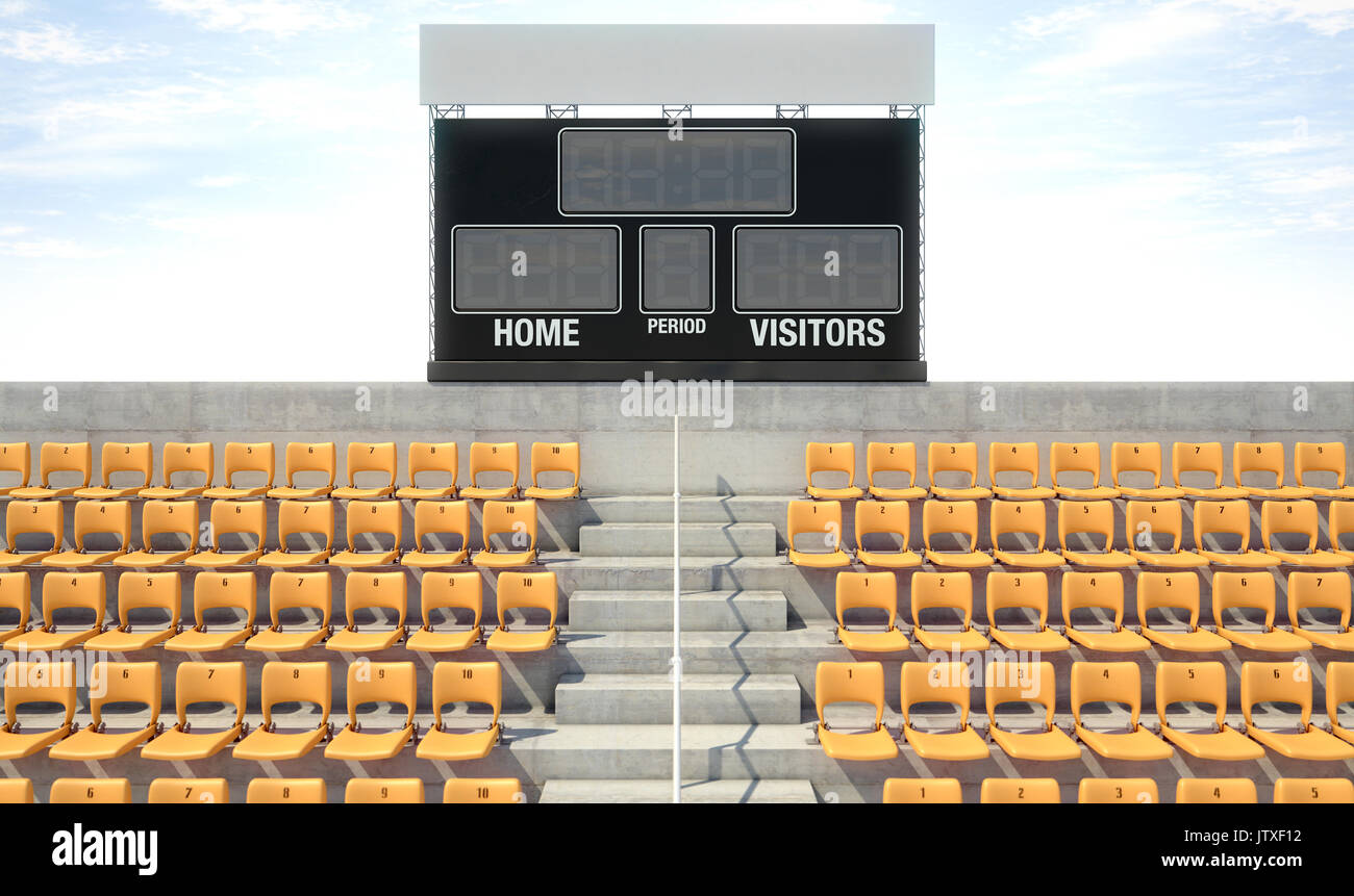 Blank Scoreboard Clipart