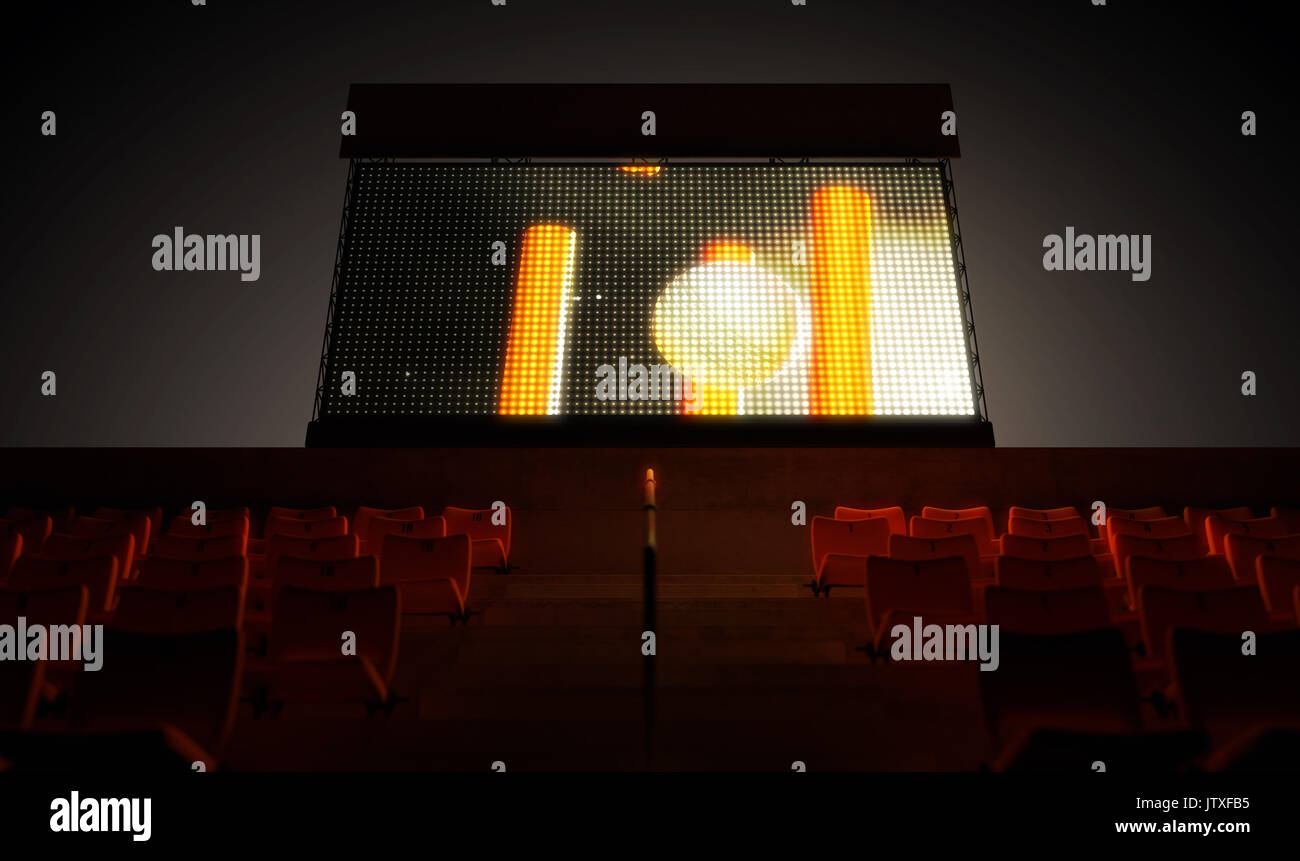 Cricket stadium night view hi-res stock photography and images - Alamy