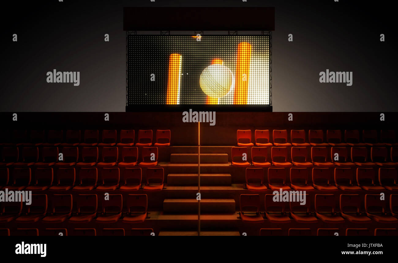 Cricket stadium 3d hi-res stock photography and images - Alamy