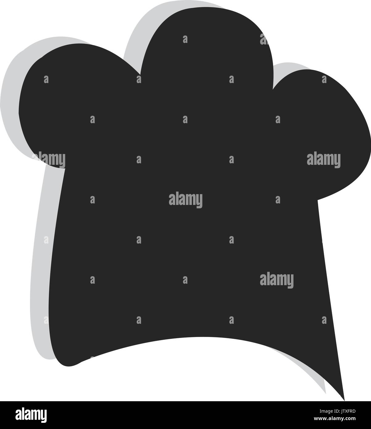 Isolated toque silhouette Stock Vector Image & Art - Alamy