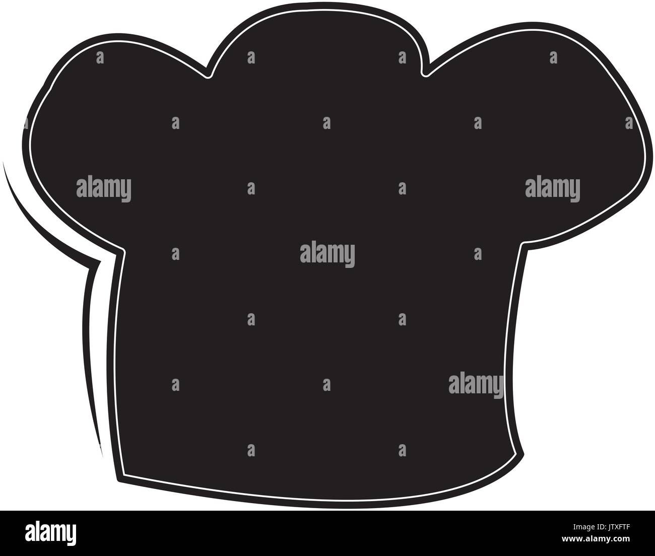 Isolated toque silhouette Stock Vector Image & Art - Alamy