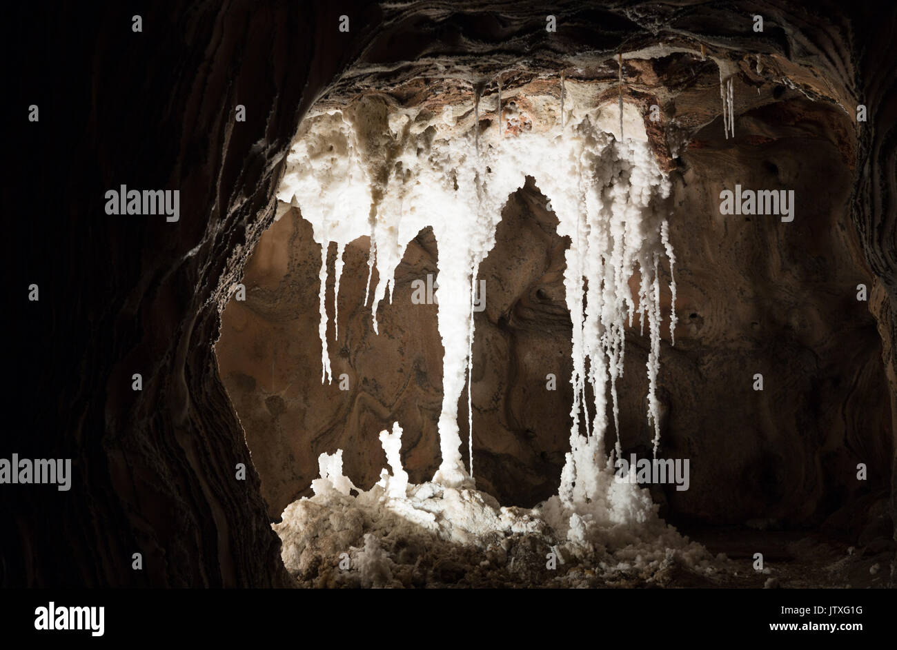 Salt mine wall texture saline hi-res stock photography and images - Alamy