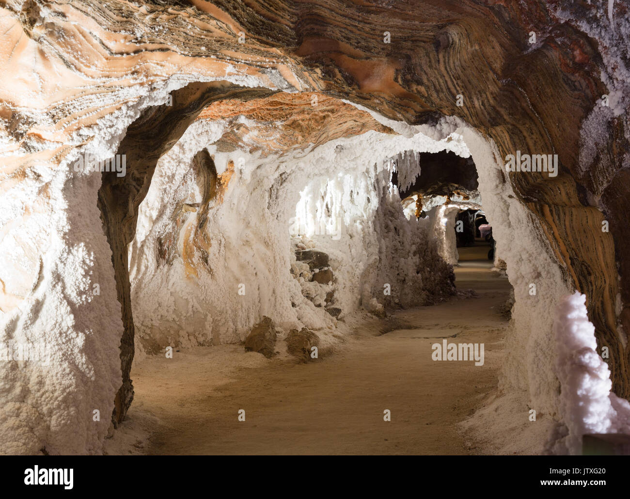 Salt mine wall texture saline hi-res stock photography and images - Alamy