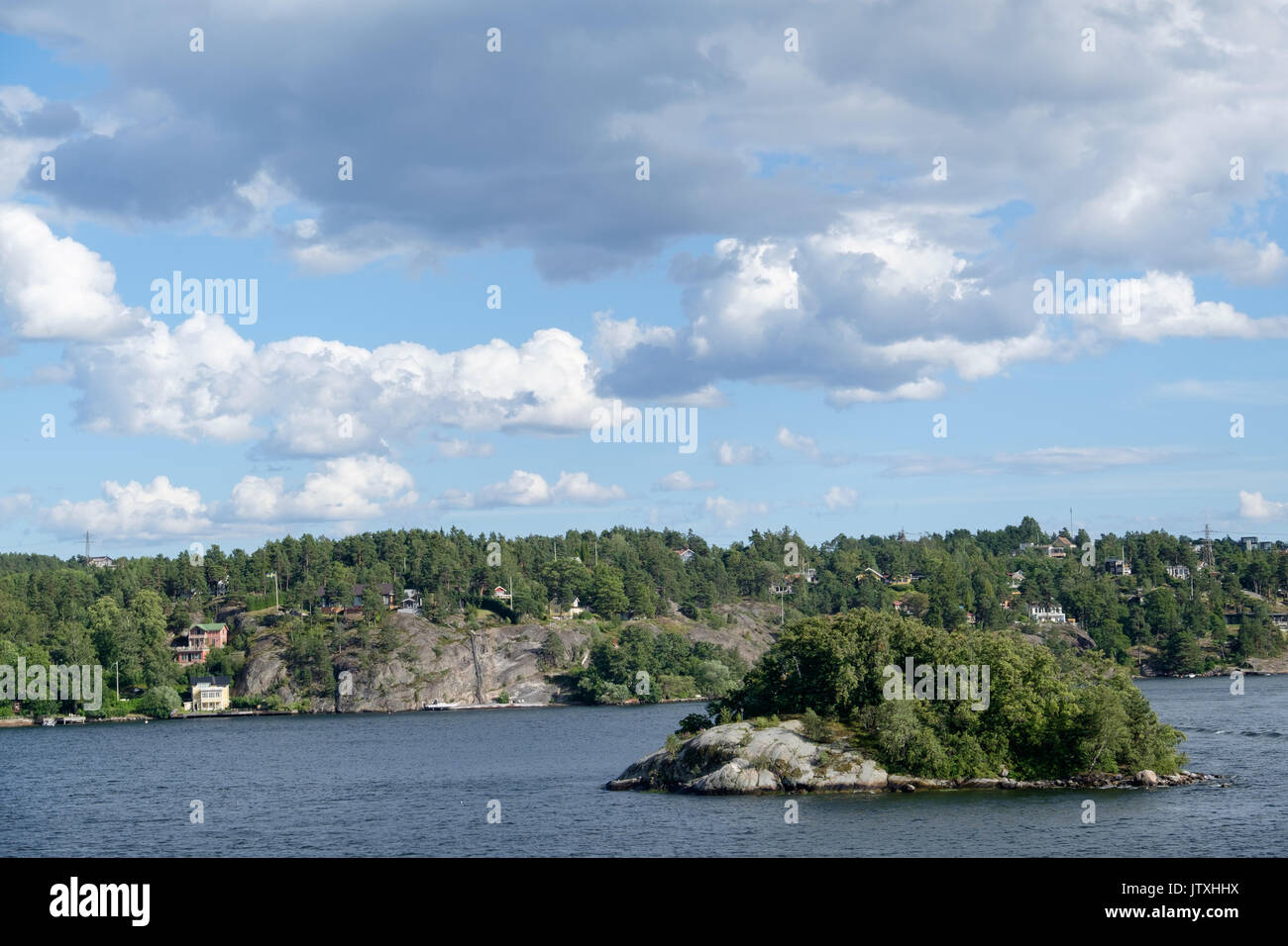 Baltic sea in sweden Stock Photo - Alamy
