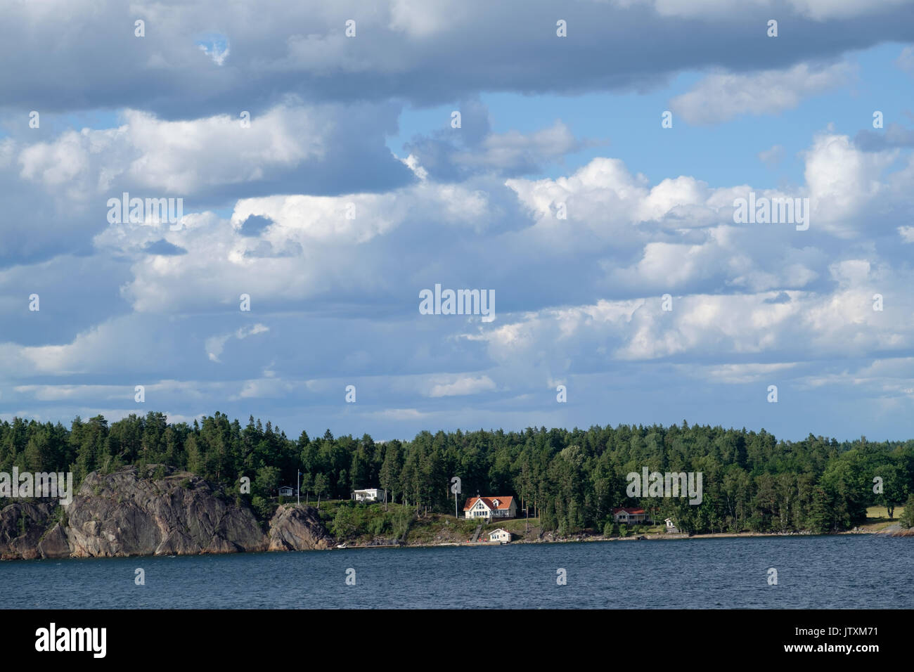 Baltic sea in sweden Stock Photo - Alamy