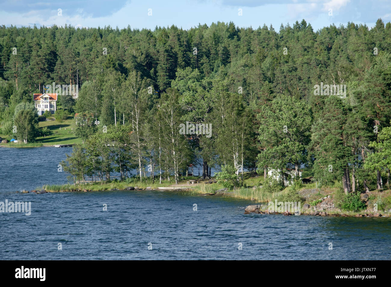 Baltic sea in sweden Stock Photo - Alamy