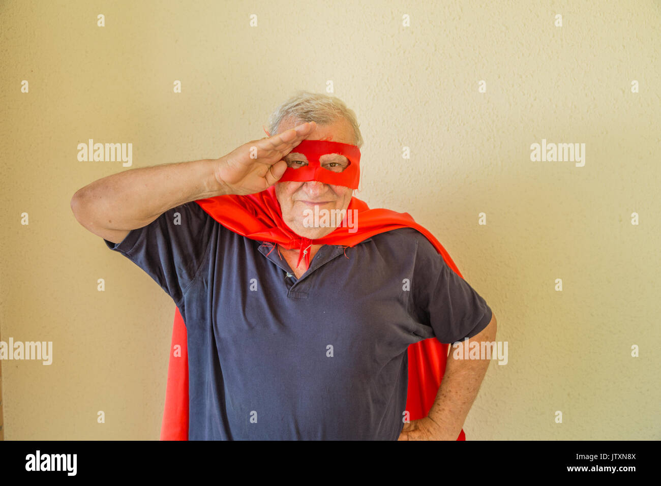 Old superhero grey hi-res stock photography and images - Alamy