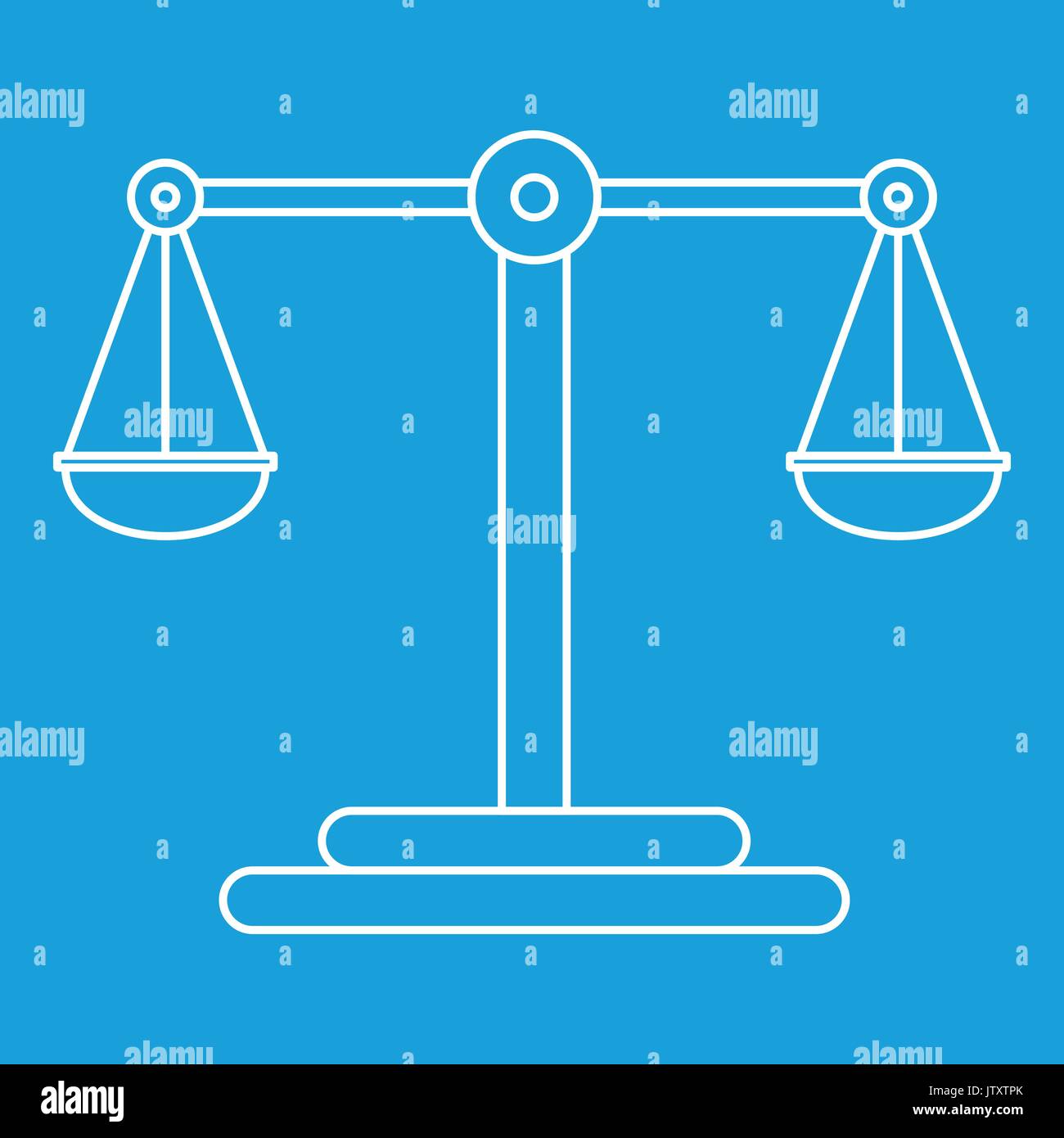 Classic scales icon, outline style Stock Vector Image & Art - Alamy