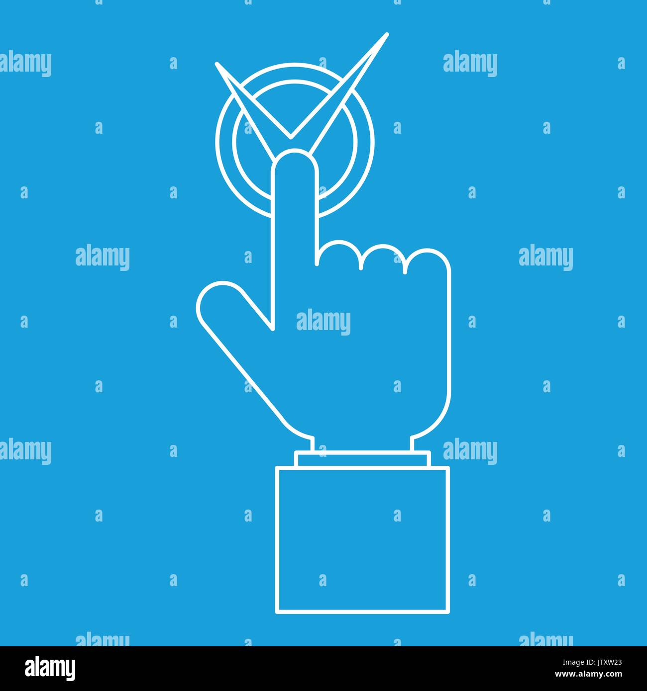 The state of the right to vote Stock Vector Images - Alamy