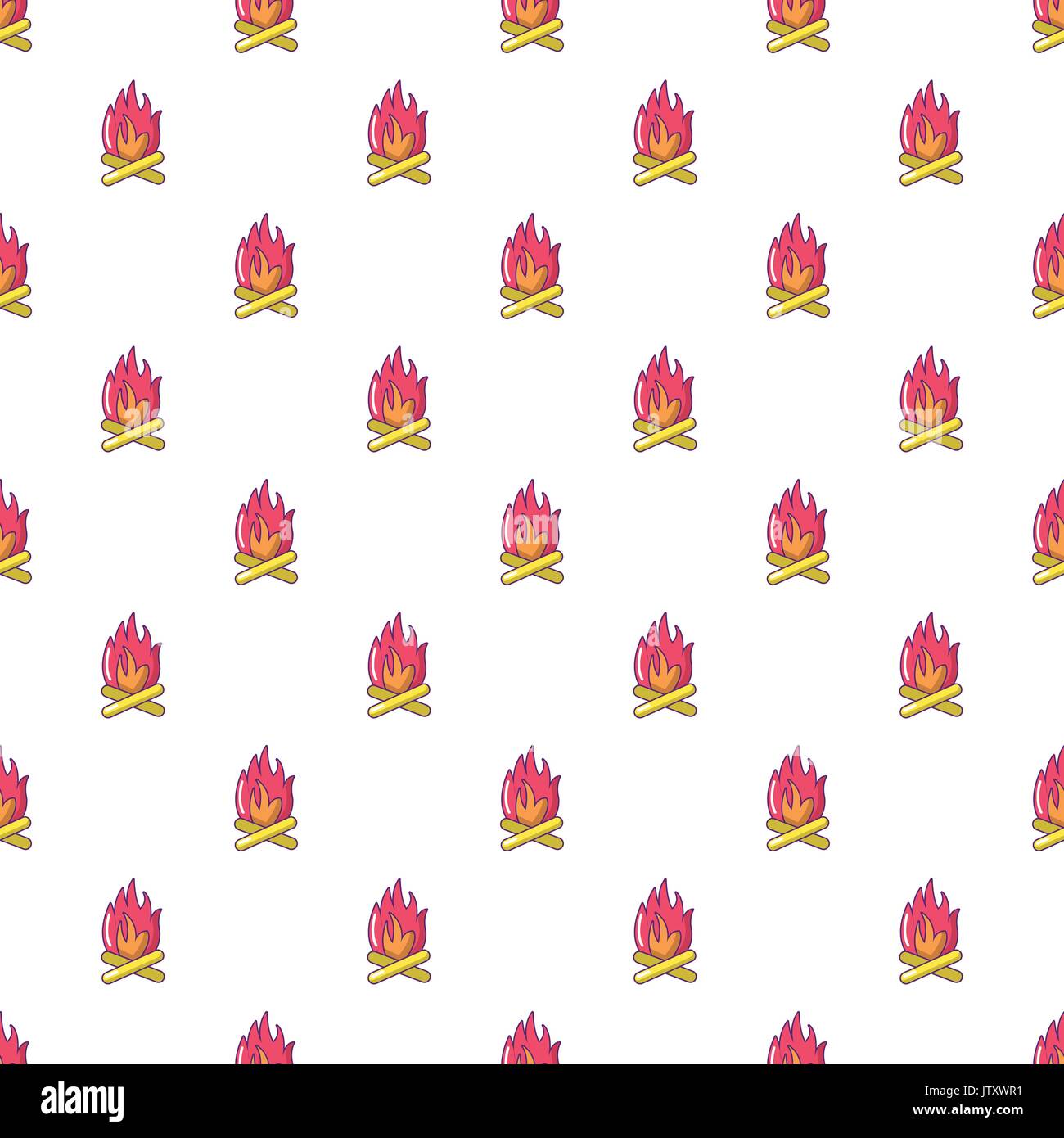 Campfire pattern seamless Stock Vector Image & Art - Alamy