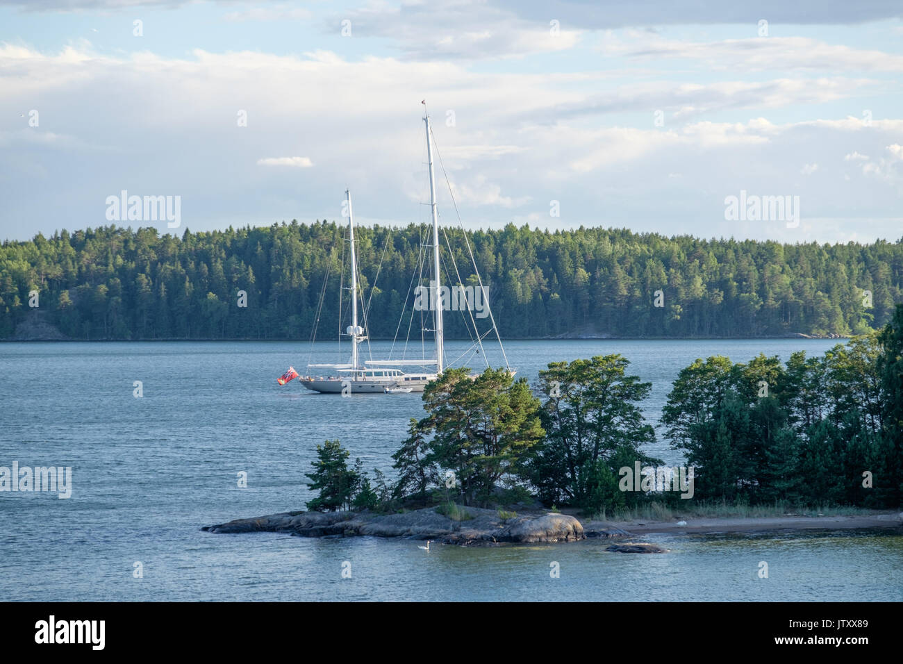 Baltic sea in sweden Stock Photo - Alamy
