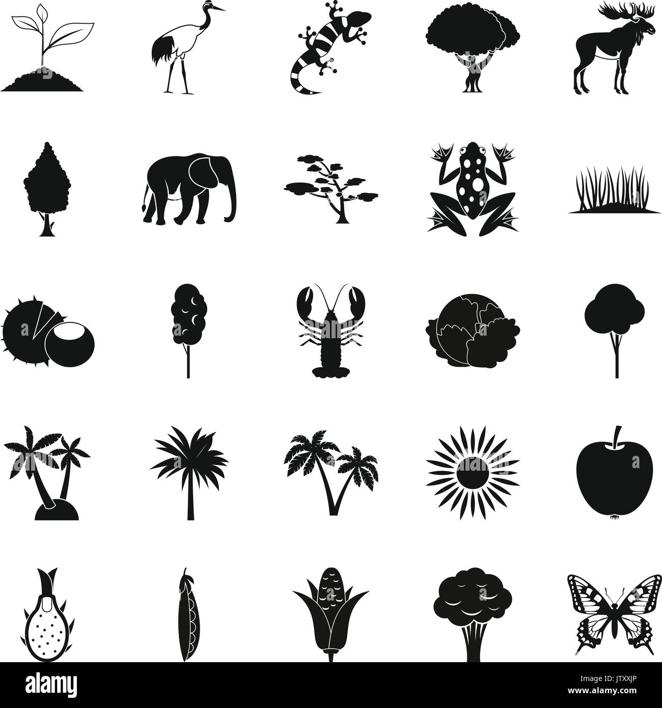 African avifauna Stock Vector Images - Alamy