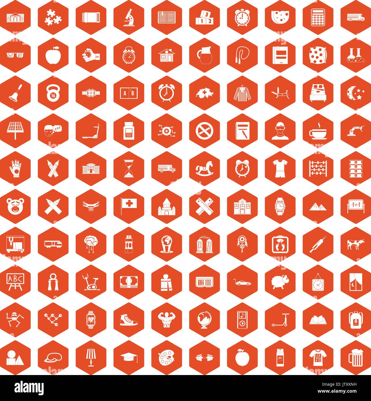 Apple alarm clock books Stock Vector Images - Alamy