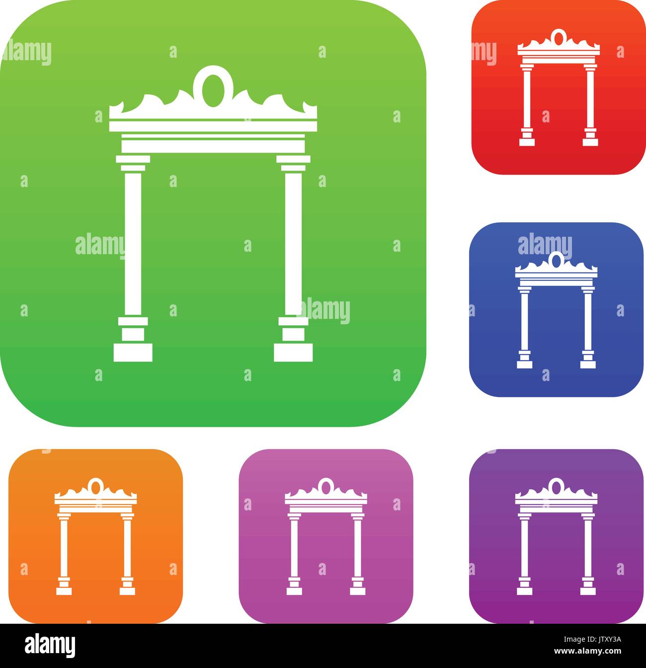 Arch set collection Stock Vector Image & Art - Alamy