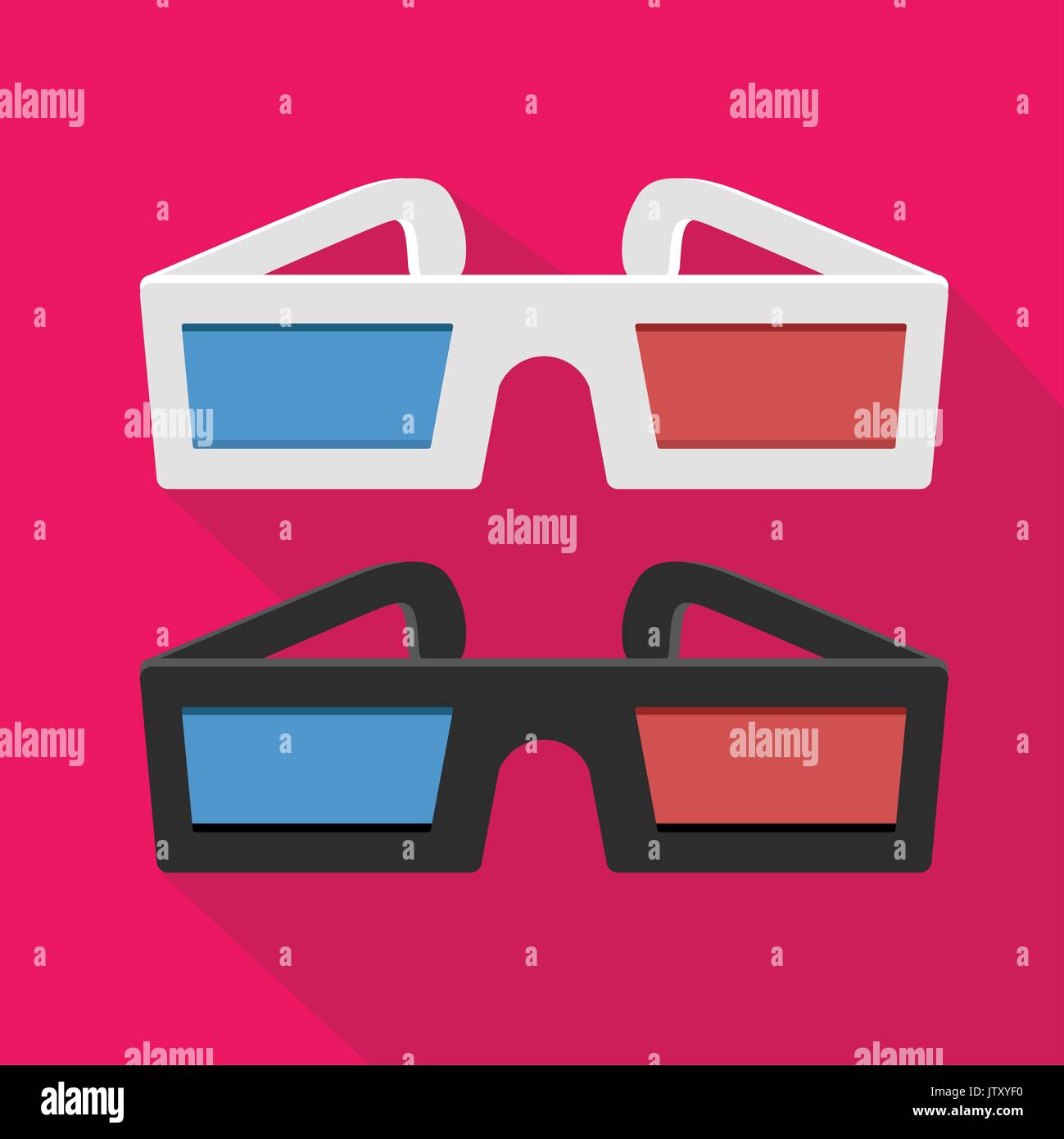 3D glass icon. Flat design. Vector illustration Stock Vector Image ...