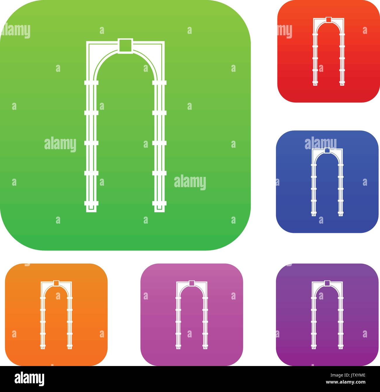 Arch set collection Stock Vector Image & Art - Alamy