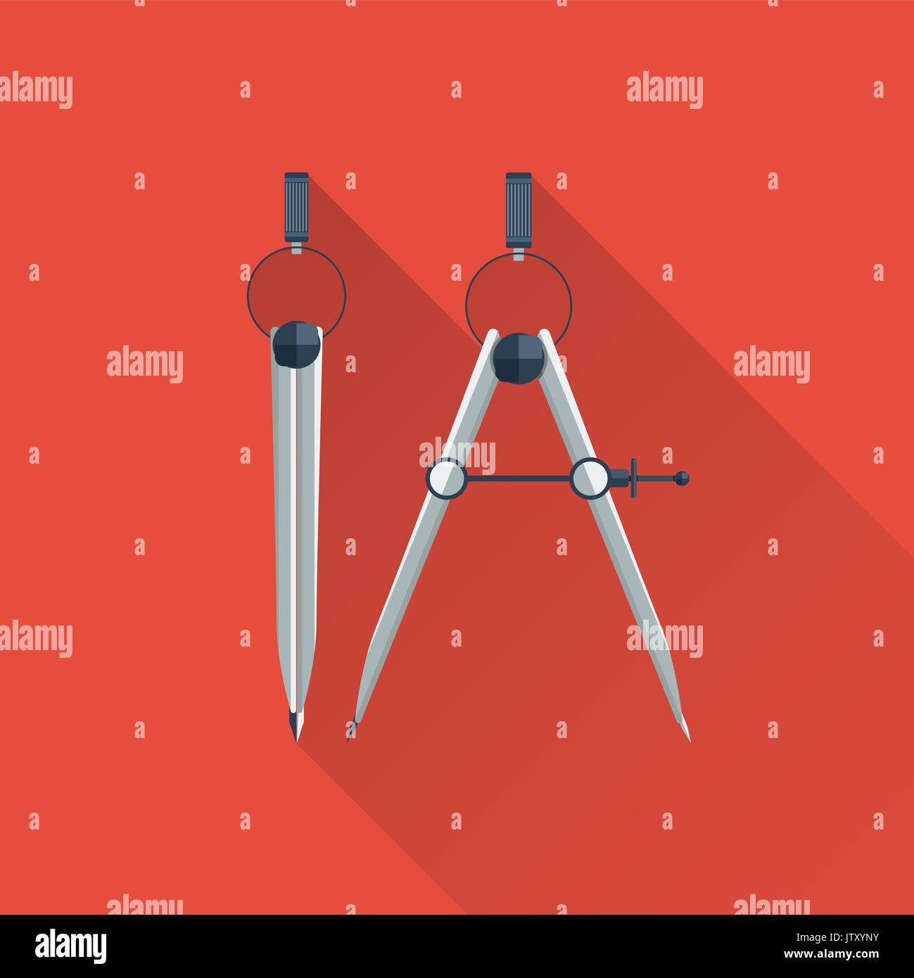 Pair Of Compasses High Resolution Stock Photography and Images - Alamy