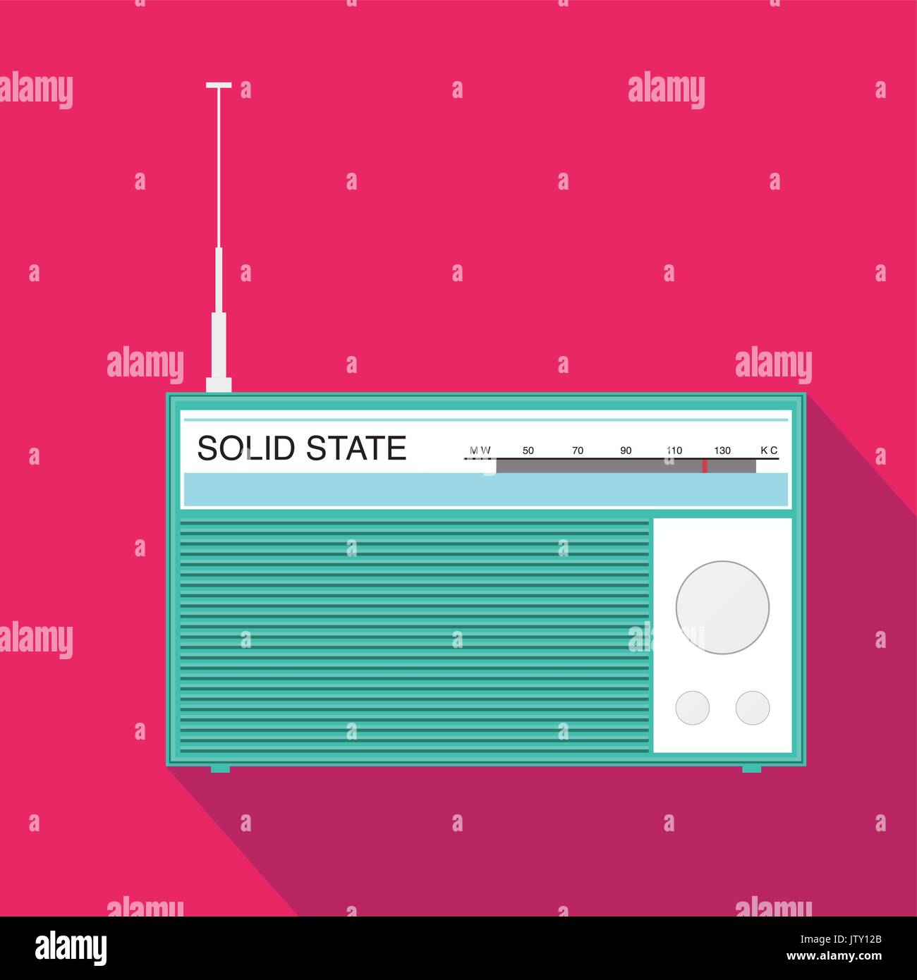 Radio icon. Flat design. Vector illustration Stock Vector Image & Art ...