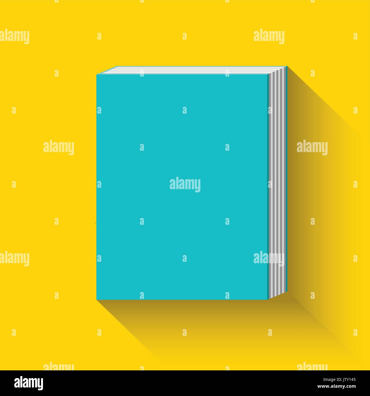 Book flat icon. Flat design. Vector illustration Stock Vector Image ...