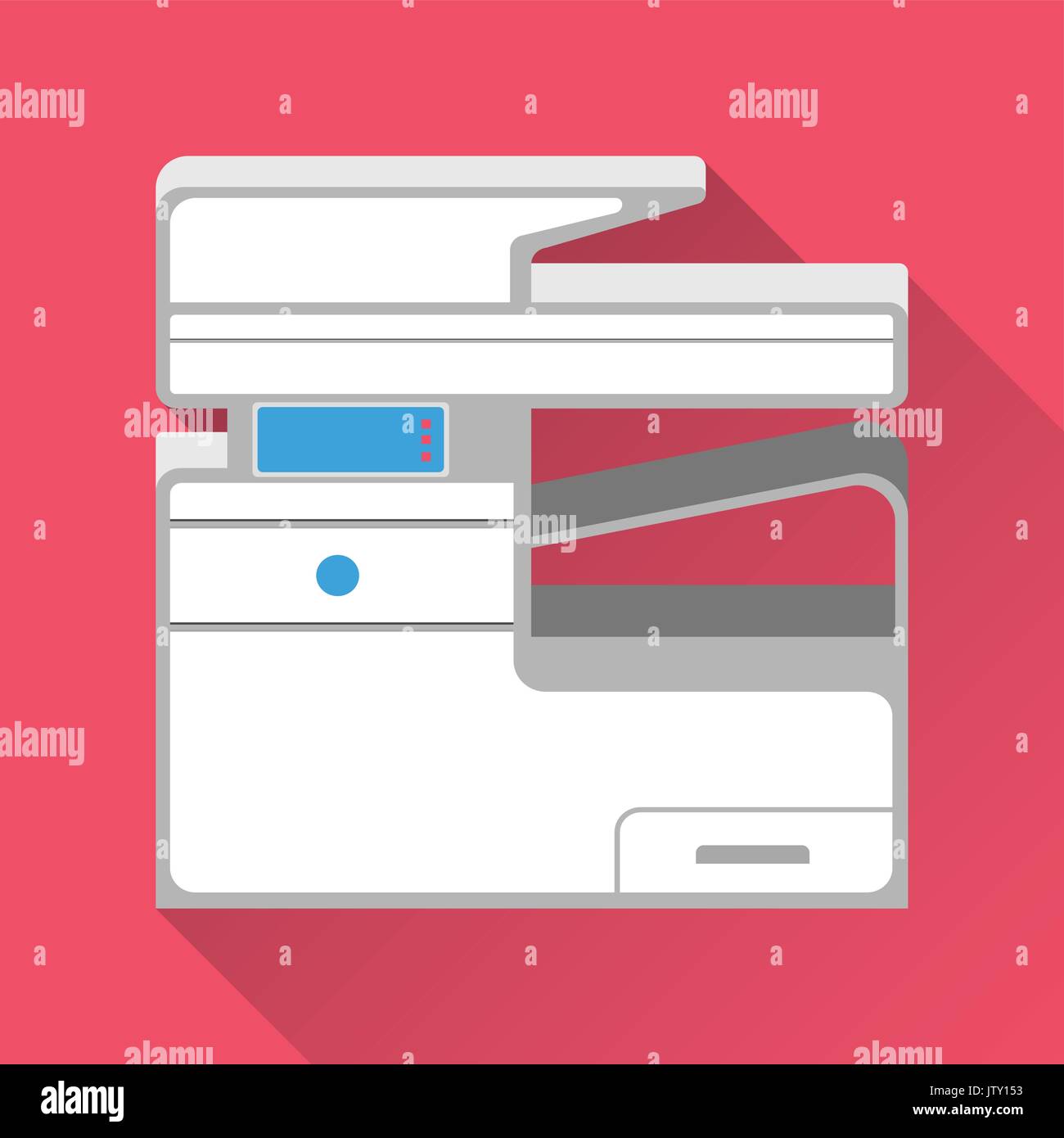 Copy machine multifunction printer icon hi-res stock photography and ...
