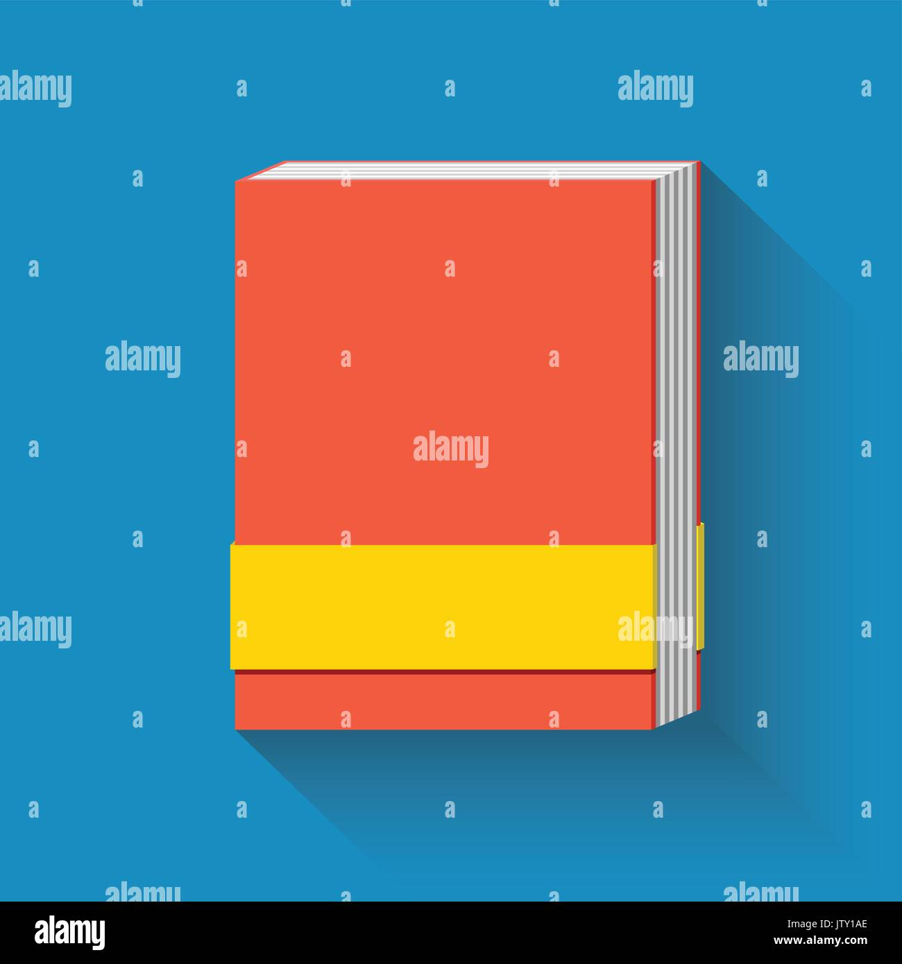 Book flat icon. Flat design. Vector illustration Stock Vector Image ...