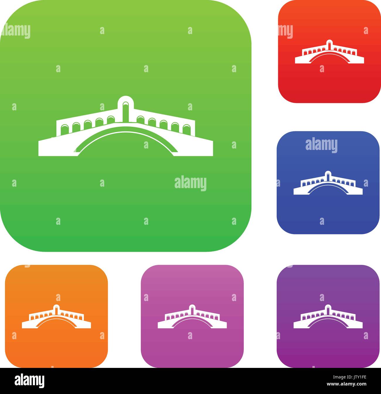 Bridge set collection Stock Vector Image & Art - Alamy