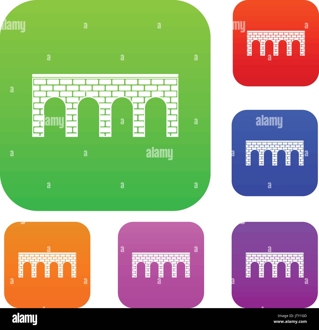 Bridge set collection Stock Vector Image & Art - Alamy