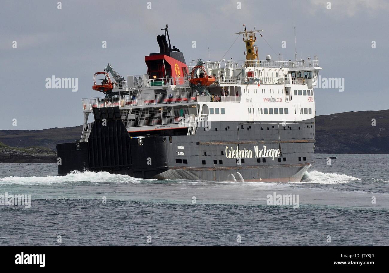 CALEDONIAN MacBRAYNE VEHICLE AND PASSENGER FERRY MV HEBRIDES Stock ...