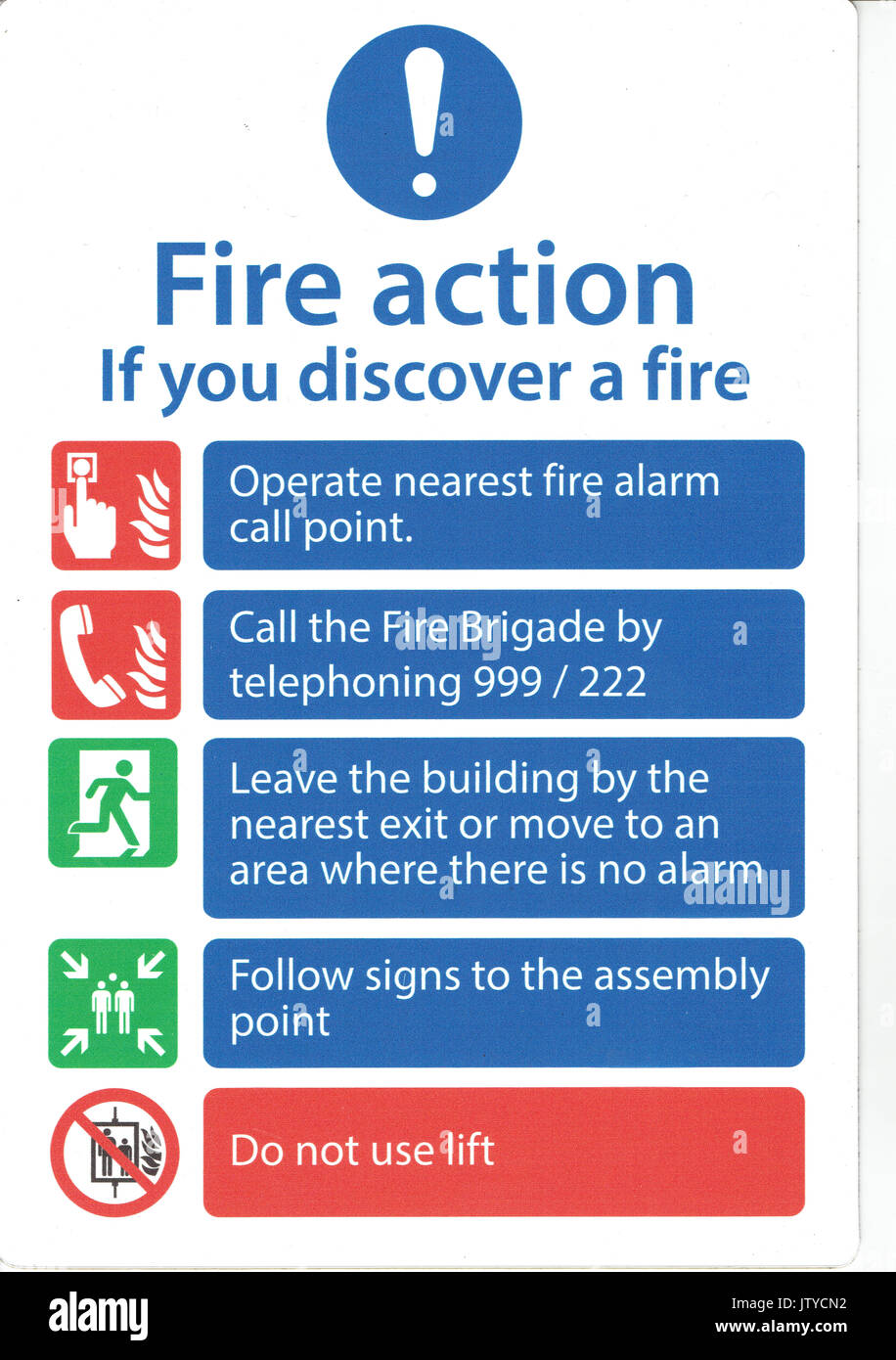 Warning signs and instructions Stock Photo - Alamy