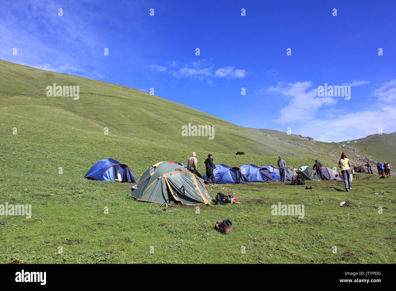 Pristine campsite hi-res stock photography and images - Alamy
