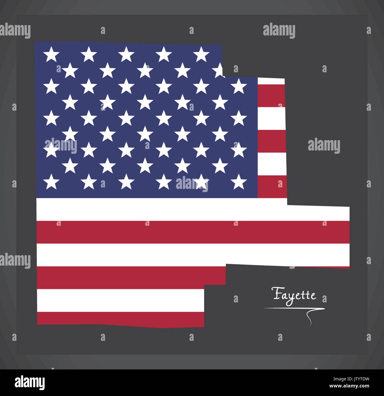 Fayette alabama map hi-res stock photography and images - Alamy