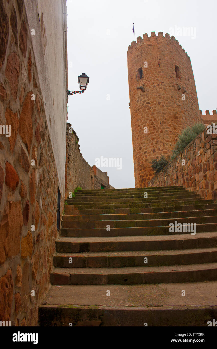 Castle. Old Spanish castle. Traditional architecture. Andalusia, Spain ...