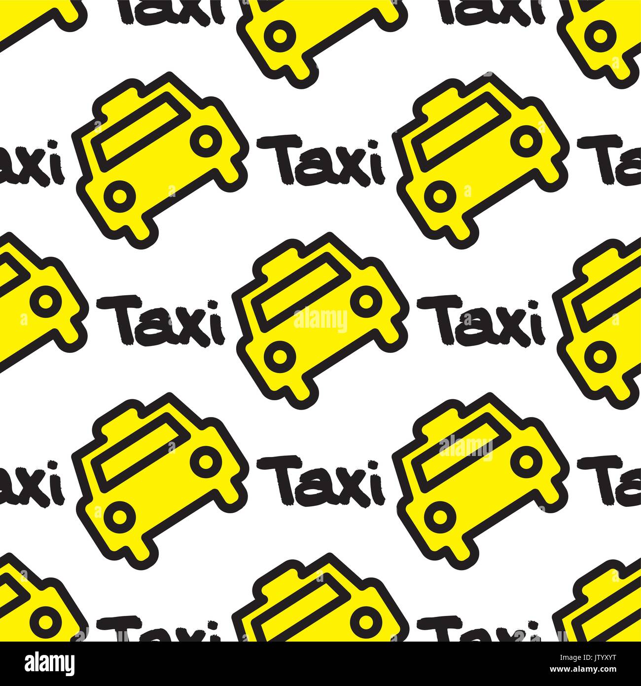 Seamless pattern yellow taxi . Seamless pattern can be used for ...