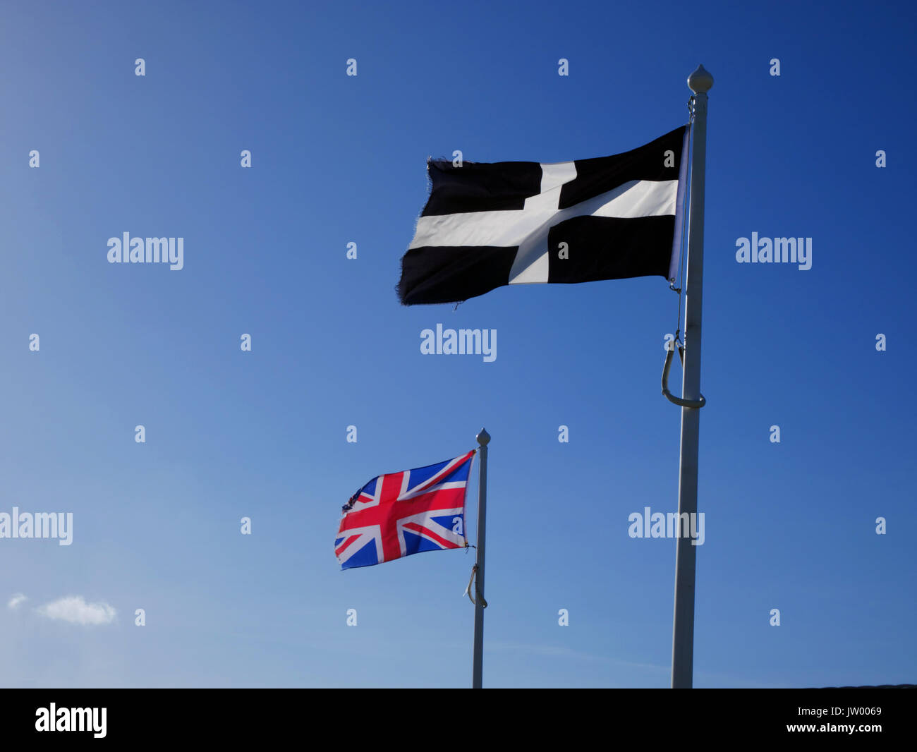 Cornish flag hi-res stock photography and images - Alamy