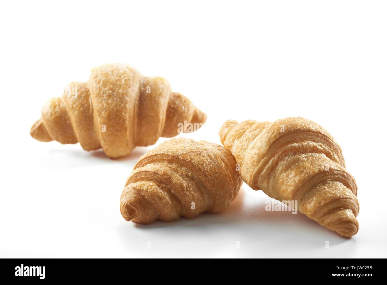 Delicious sweet pastry isolated on white Stock Photo - Alamy