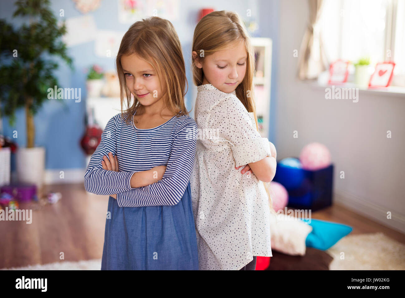 Sulking children hi-res stock photography and images - Alamy