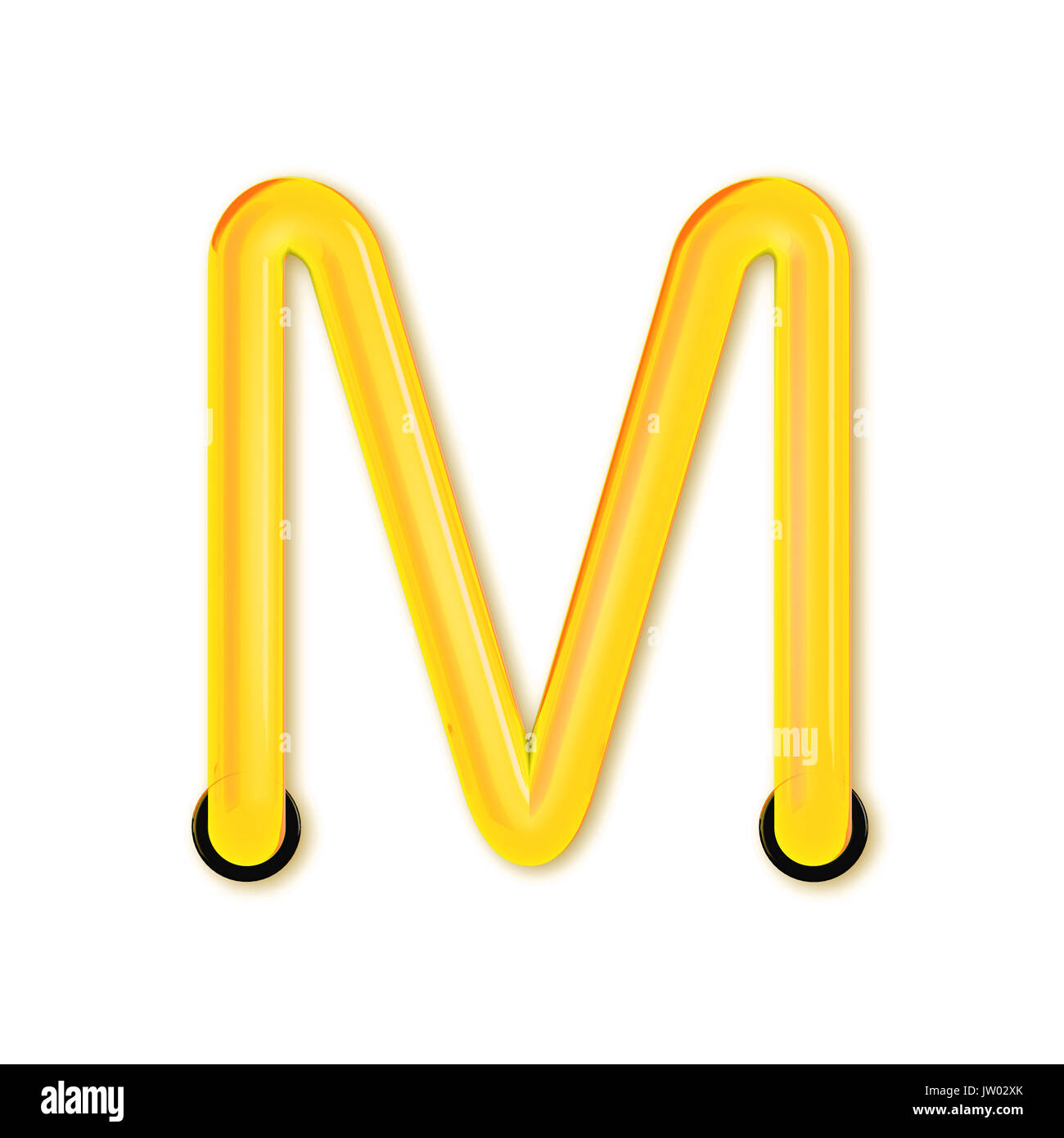 Bubble Letter Capital M