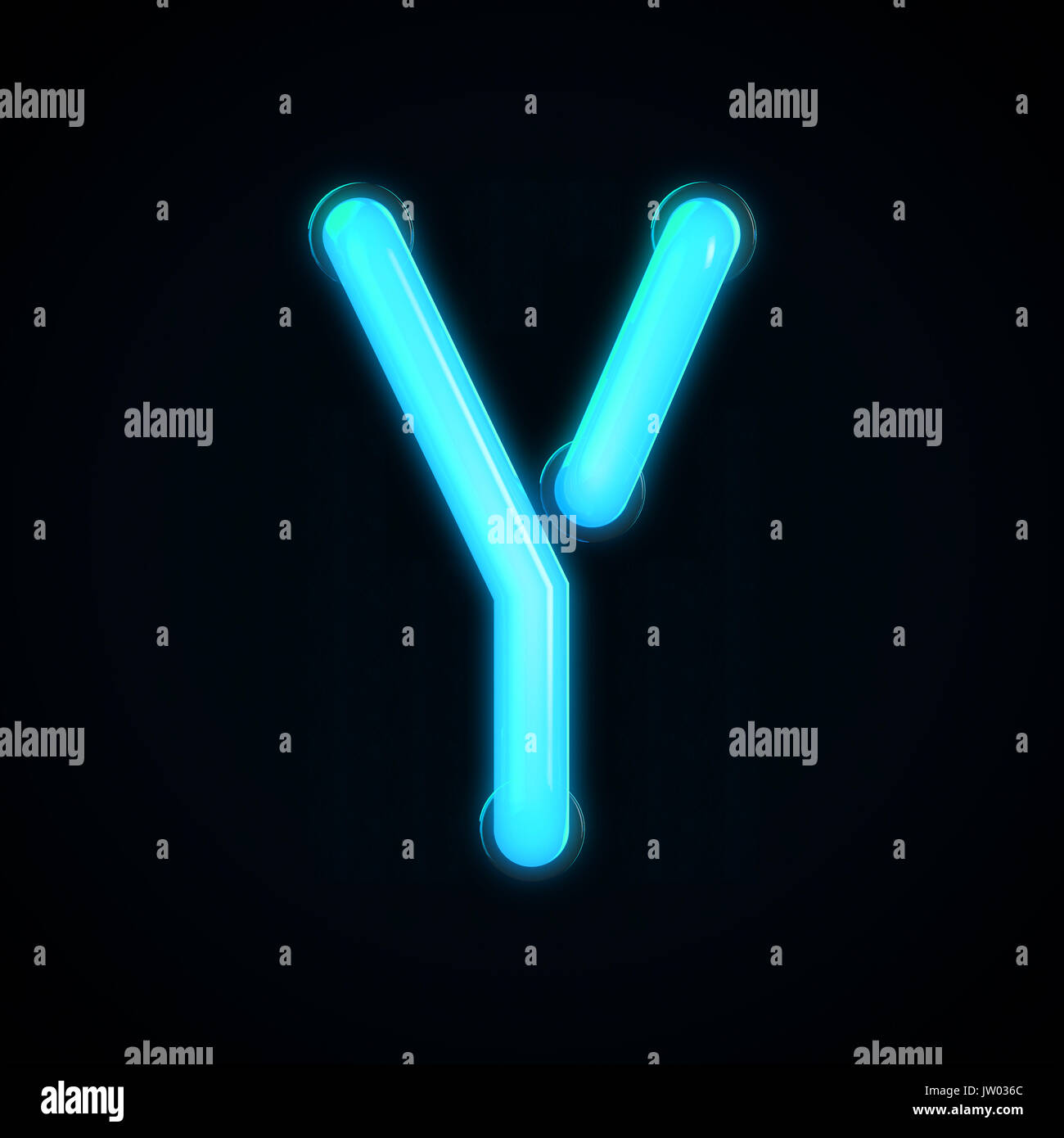 Neon letter y hi-res stock photography and images - Alamy